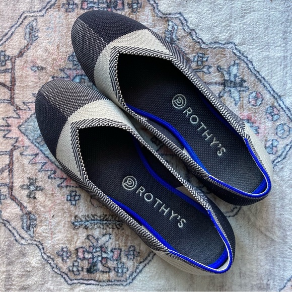 Rothy's | Shoes | Rothys Plaid Flats | Poshmark